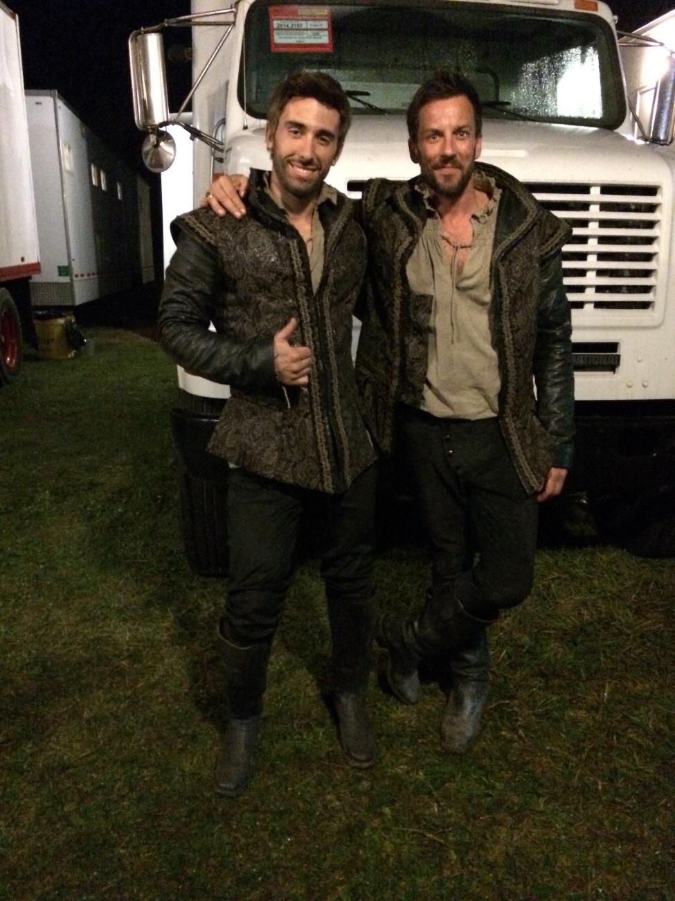 Doubling Craig Parker on Reign | StuntList