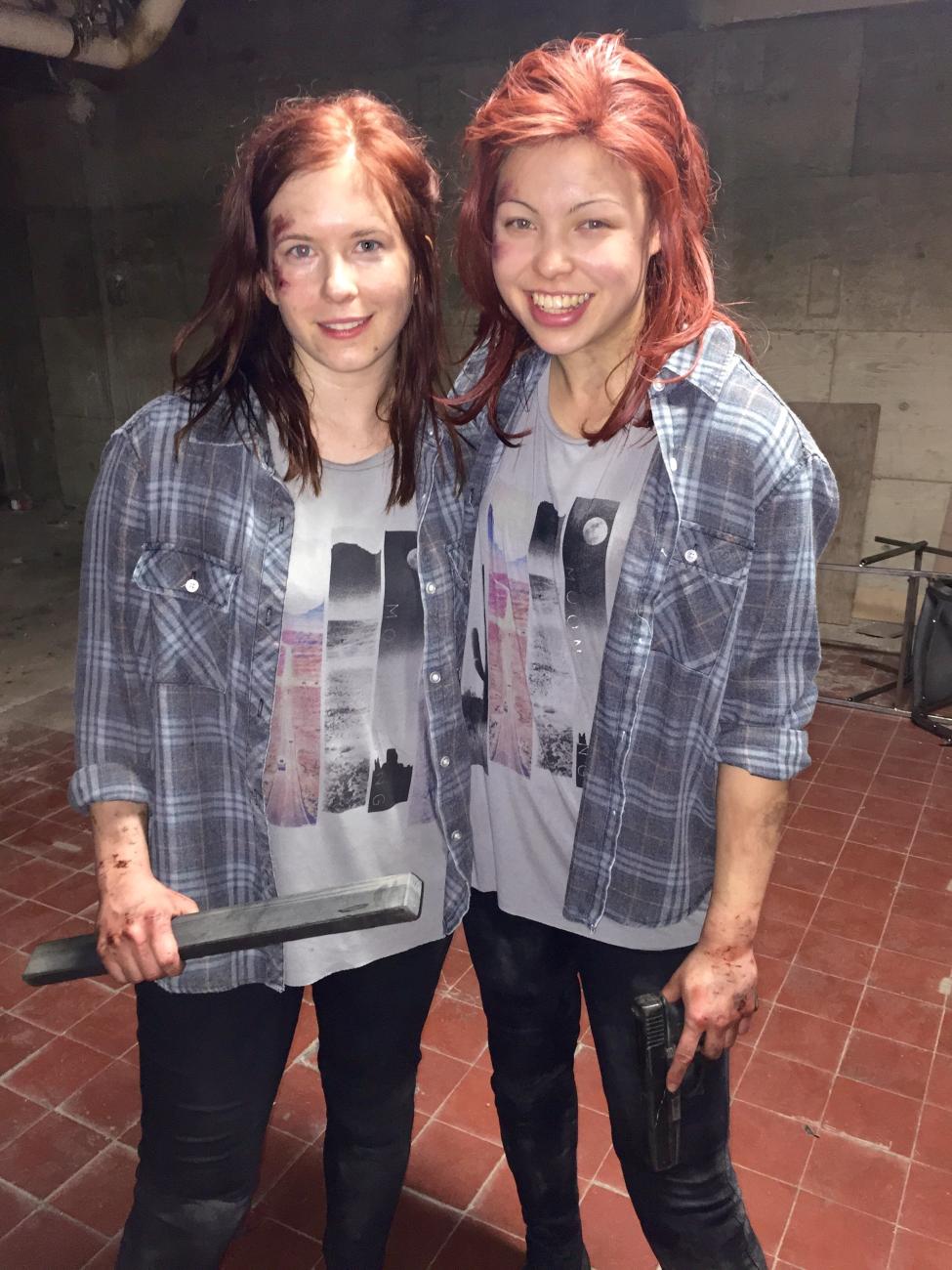 Doubling Magda Apanowicz on "Continuum" | StuntList